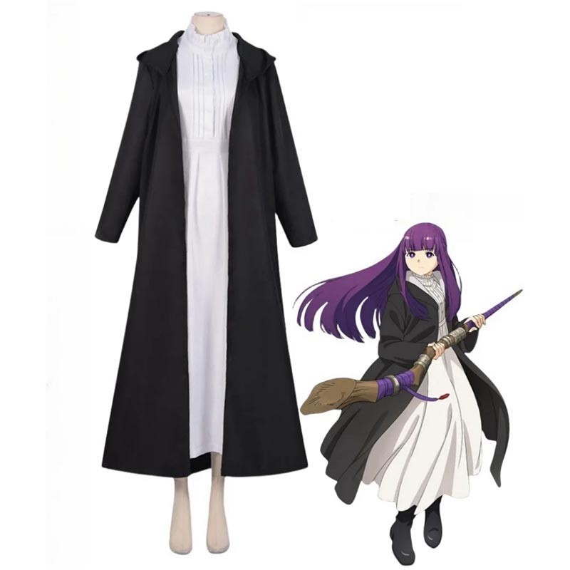 Fern cosplay Costume Anime Frieren at the Funeral Halloween For Woman ...