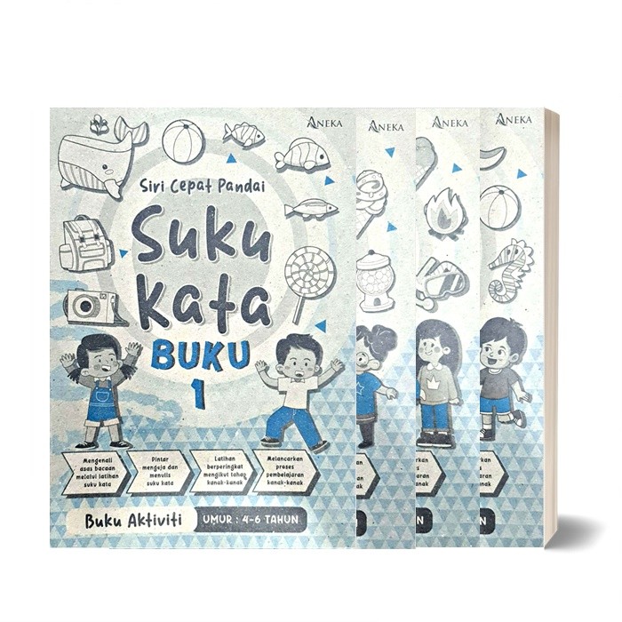 BUKU PRA/ TADIKA/ TABIKA: Aneka Siri Cepat Pandai Suku Kata l Panduan ...