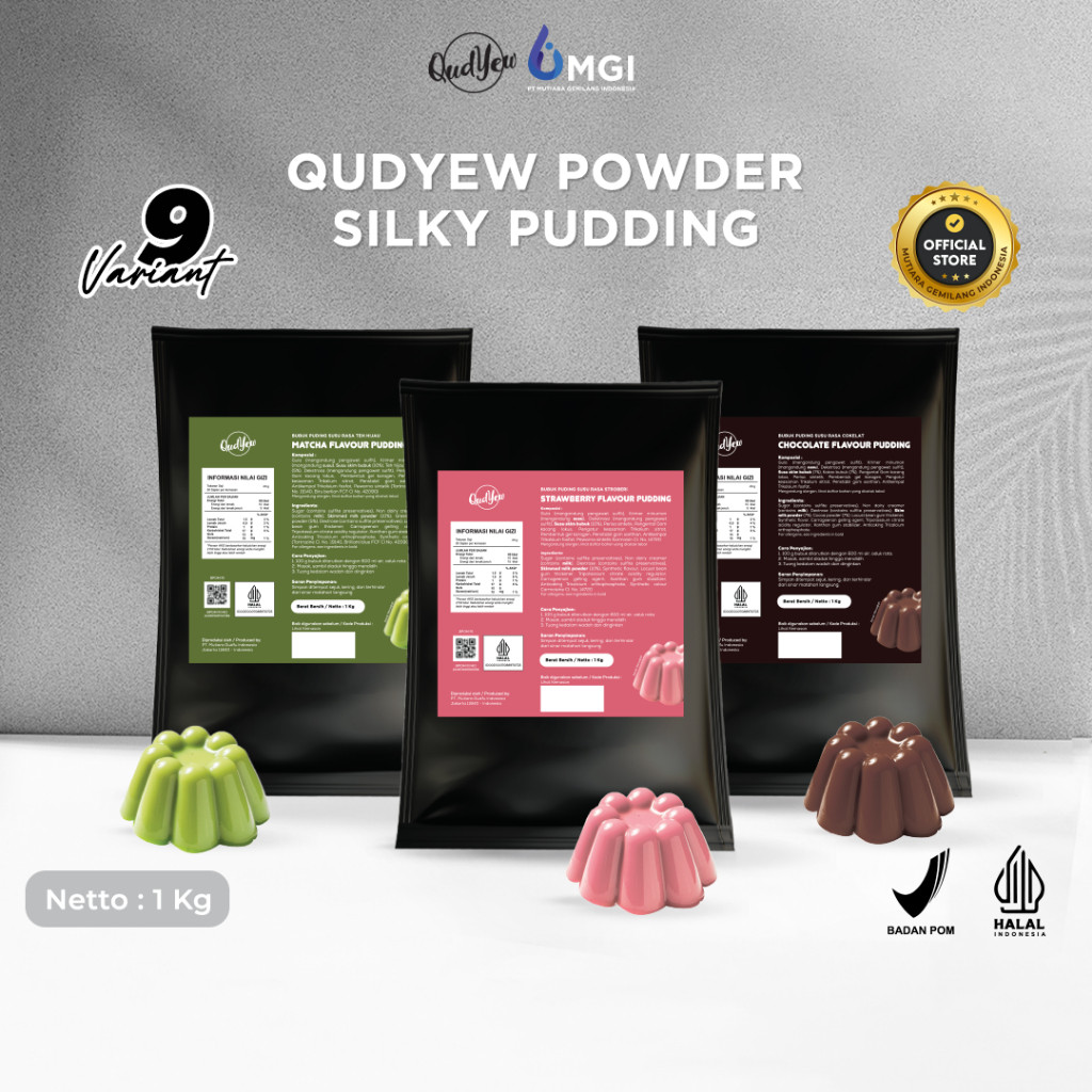 . Silky Pudding 1kg - Qudyew Silky Pudding Silk Food Snack Agar Silky ...