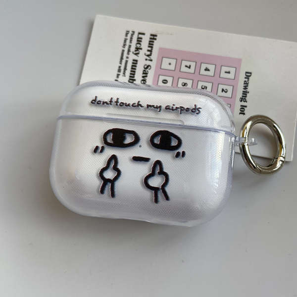 airpod case airpod pro 2 case Jangan gerakkan fon kepala saya, lucu ...
