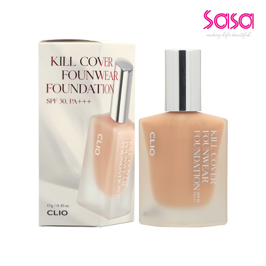 Clio SPF30 PA+++ Mini Kill Cover Founwear Foundation (#03) (13g ...