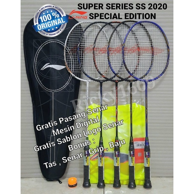 Badminton Racket LINING SUPER SERIES 2020 SPECIAL EDITION - Racket ...