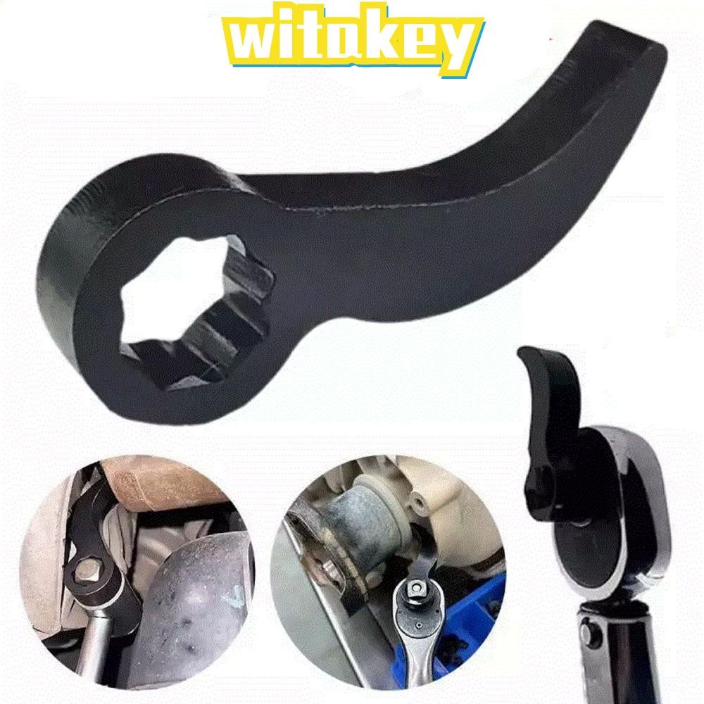 WITAKEY Pry Bar Wrench Head, Unlimited Ratcheting Angles Fits 3/8 ...
