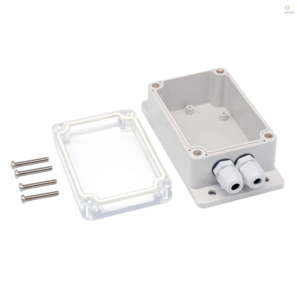 IP66 Waterproof Junction Box Plastic Cable Wire Connector Gland Case ...
