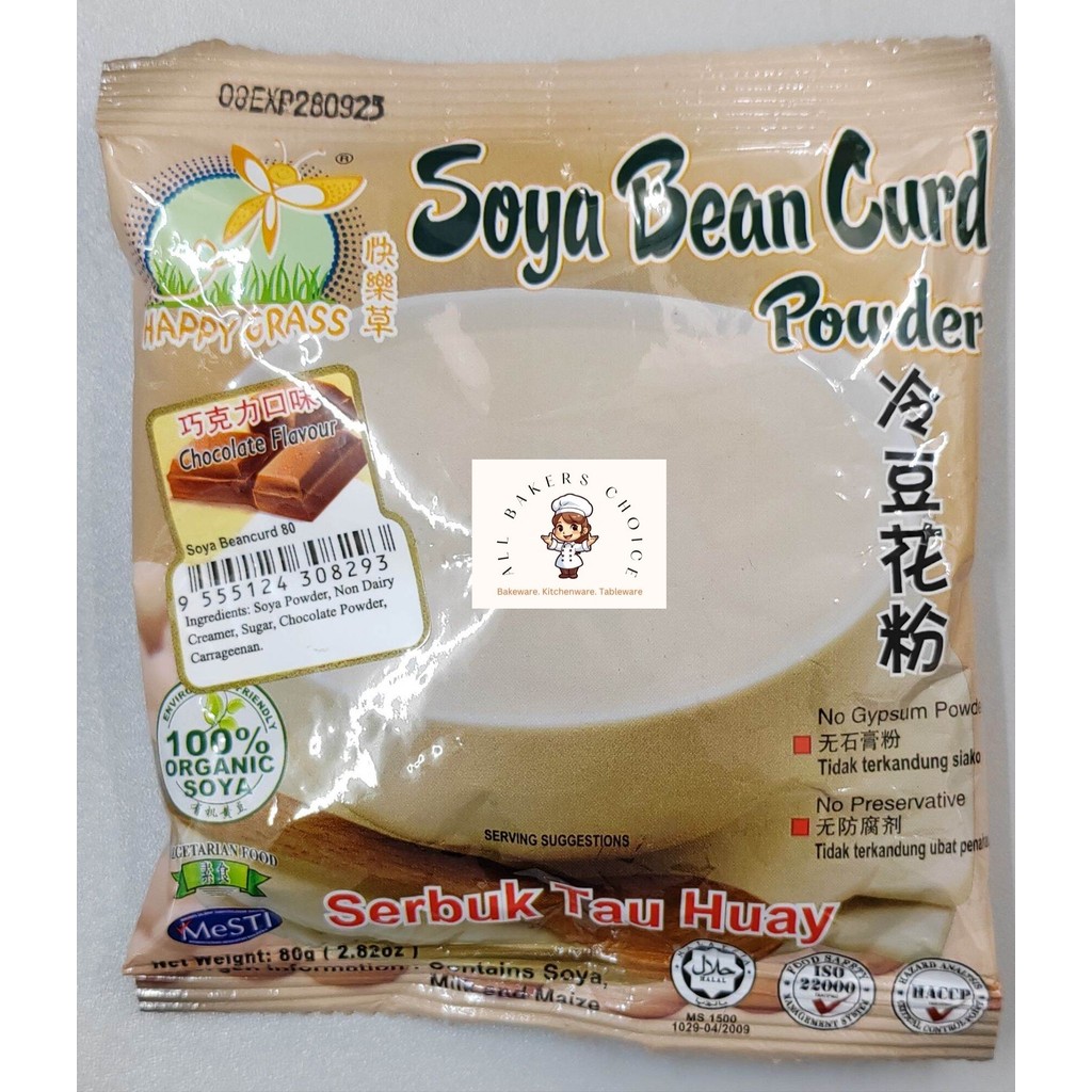 Happy Grass Soya Bean Curd Powder 80g / 150g | Shopee Malaysia
