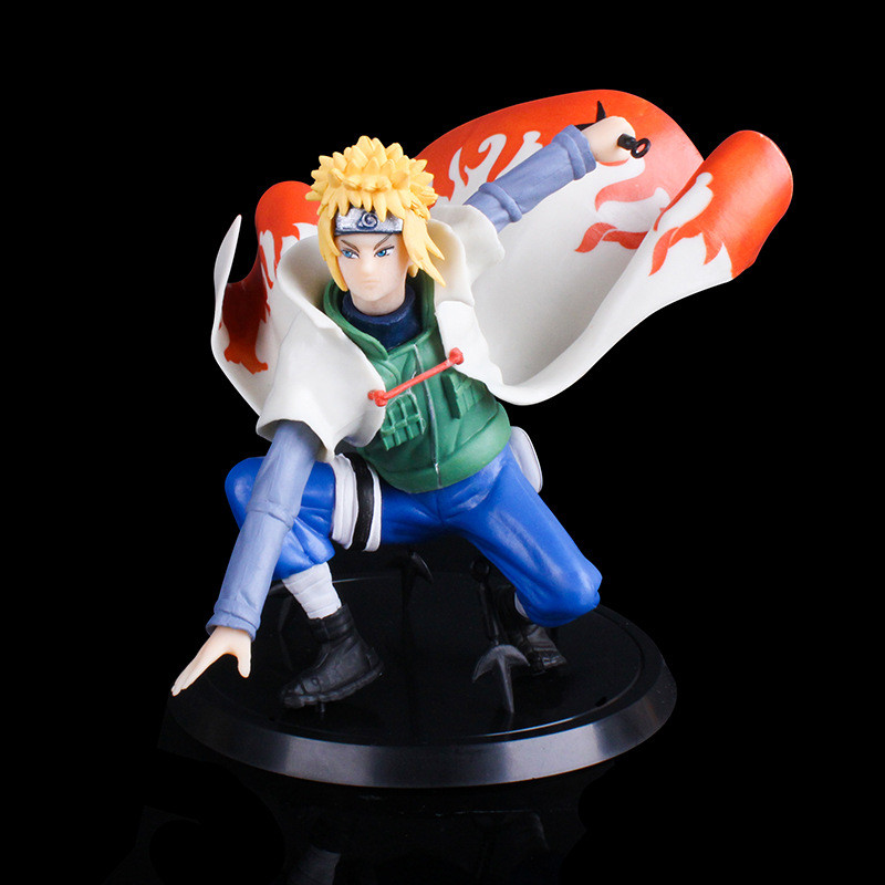 Naruto anime character model ornaments Fourth generation Namikaze ...