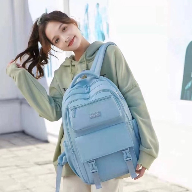 Sun Eight Quikz Laptop Backpack (15.6") | Shopee Malaysia