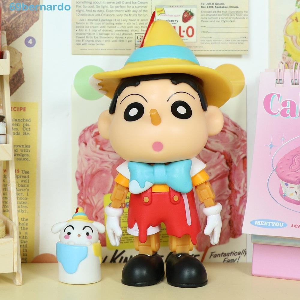 BERNARDO Crayon Shin-Chan Figure, PVC Doll Cartoon Shinnosuke Nohara ...