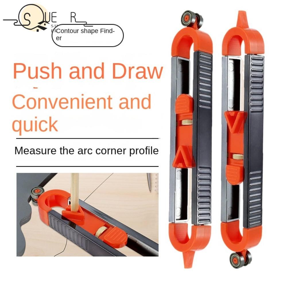 SUEREN Profile Scribing Ruler, Profile Gauges Adjustable Contour Gauge ...
