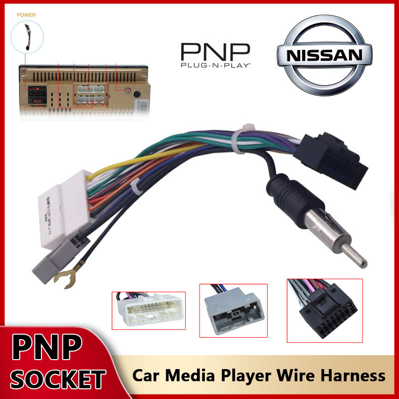 NISSAN Xtrail/almera/sentra Car Stereo Power Harness Socket Subaru Plug ...