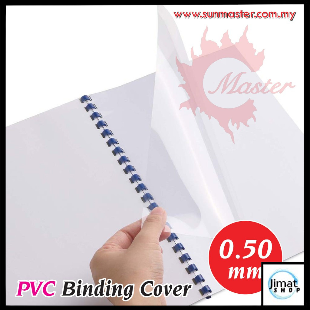 Rigit Sheet | A4 0.50mm Transparent PVC Cover (5s) | Shopee Malaysia