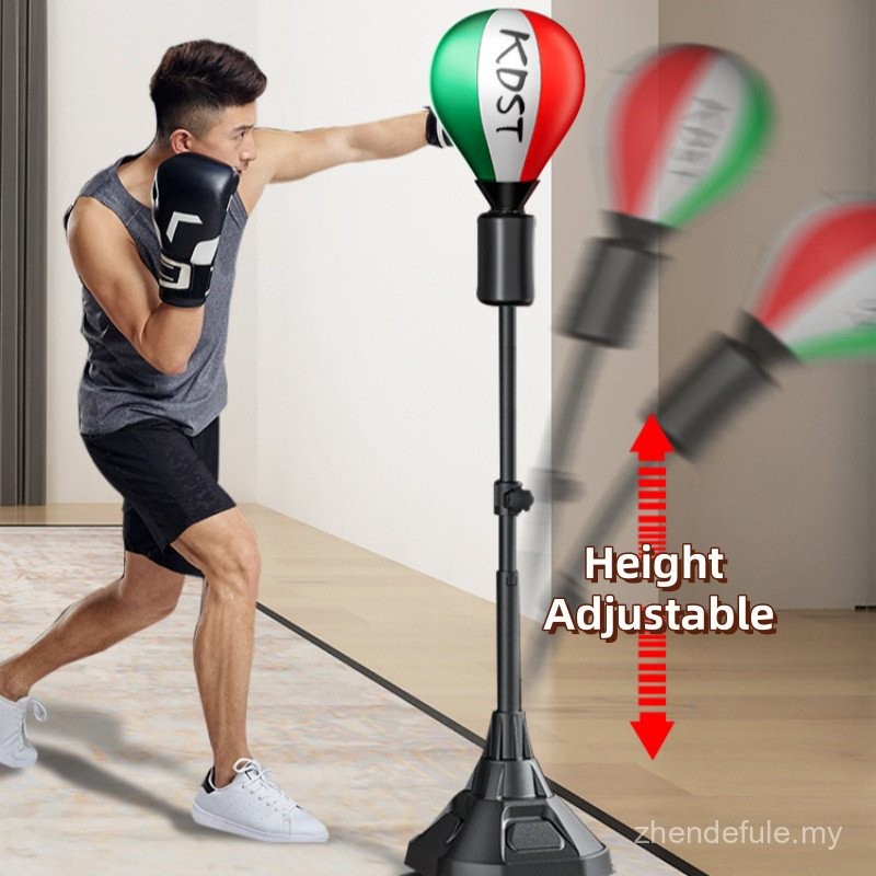 【In stock】Boxing & Mma Adjustable Punch Ball With Stand Rapid Reflex ...