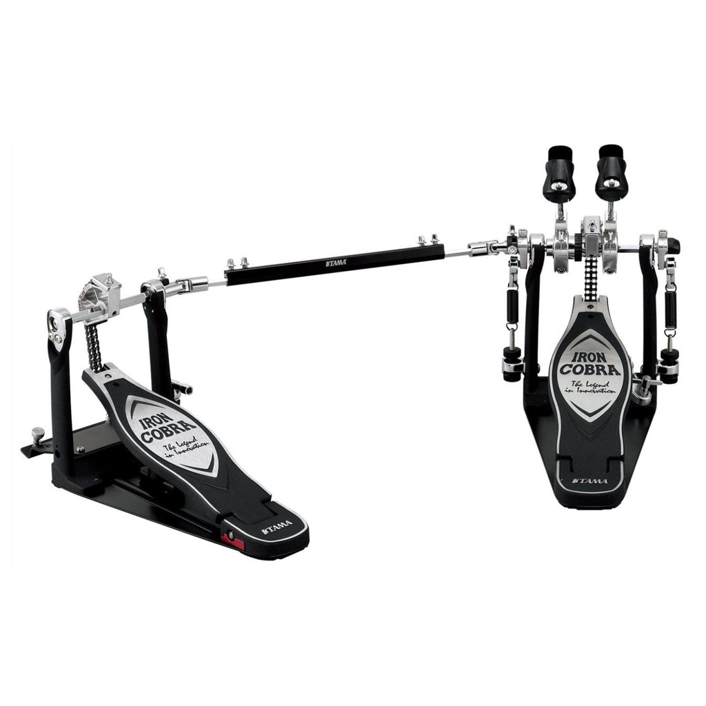 [USED] TAMA drum pedal IRON COBRA Powerglide twin pedal with hard case ...