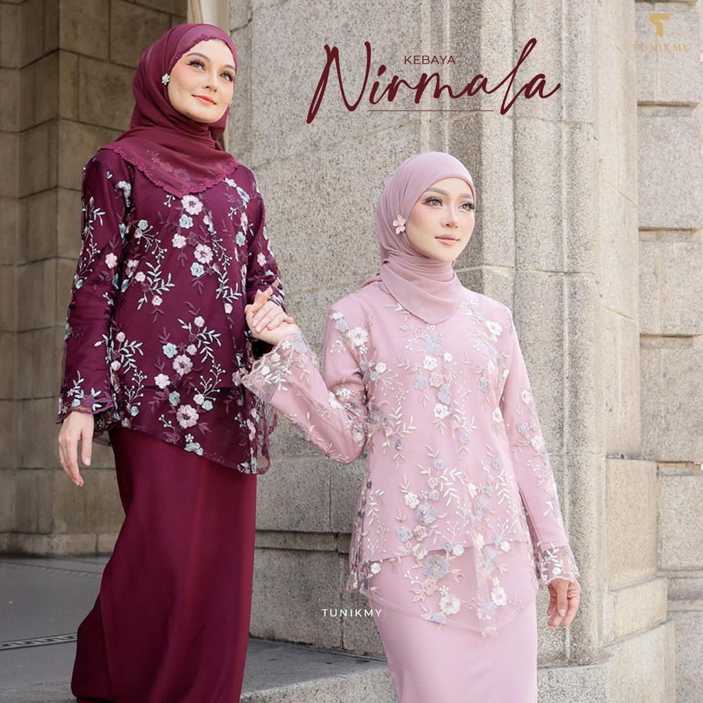 TUNIKMY Baju Mini Kebaya Nirmala | Mini Kebaya Sulam lace Eksklusif 3 ...
