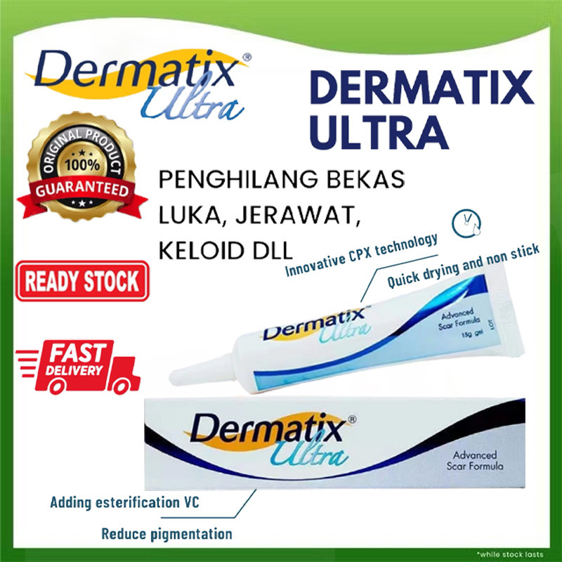 [COD] 𝑫𝑬𝑹𝑴𝑨𝑻𝑰𝑿 𝑼𝒍𝒕𝒓𝒂 Scar Gel 15GJerawat|Parut Jerawat | Luka Pisau ...