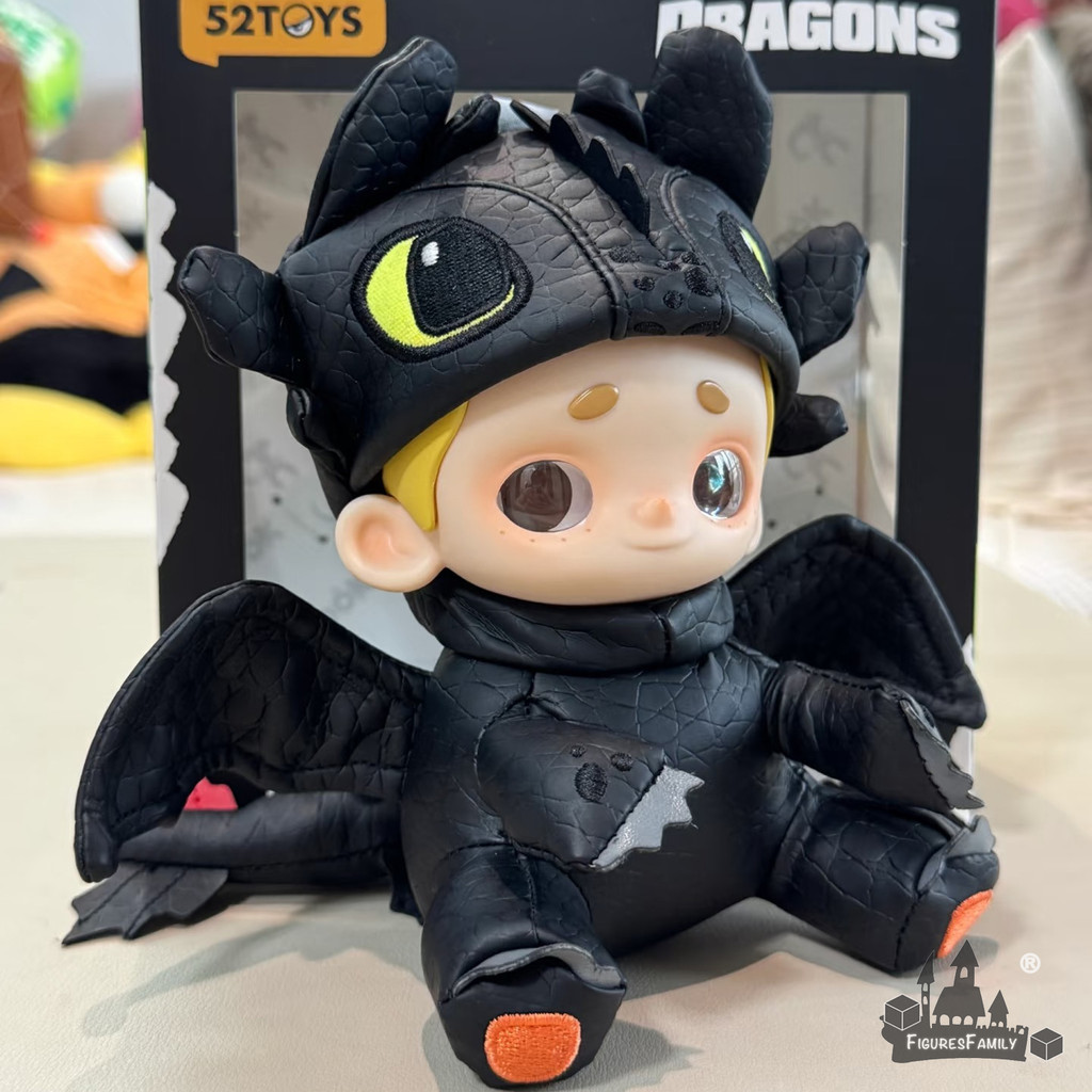 [Genuine] 52TOYS DreamWorks DRAGONS Nook Toothless and NINNIC Toothless ...