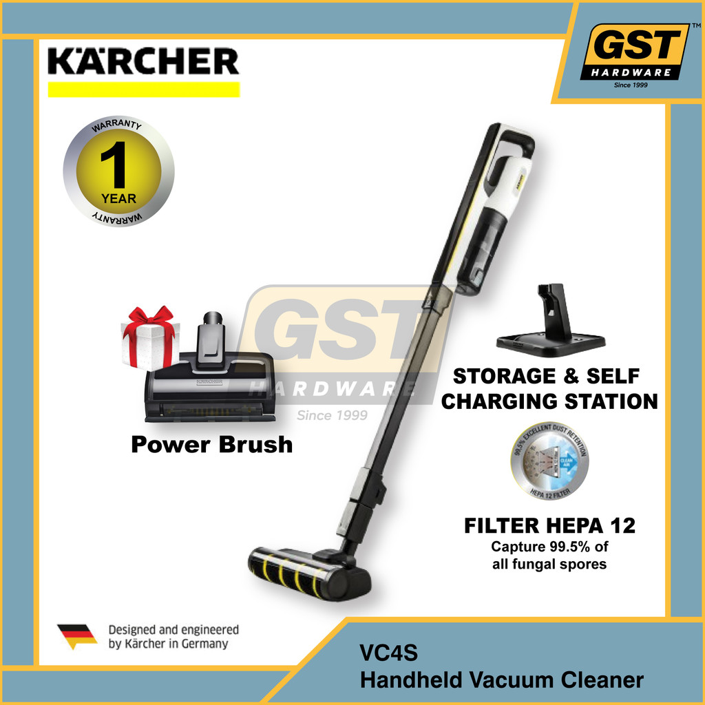 Karcher Cordless Stick Vacuum Cleaner VCS3 Cordless Vacuum Cleaner VC4S ...