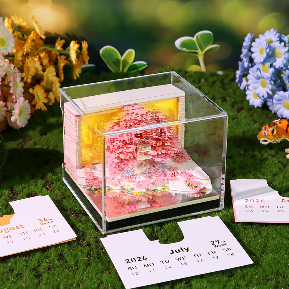 Unique Desk Calendar 2026 Unique Art Home Decor For Desktop Decor ...