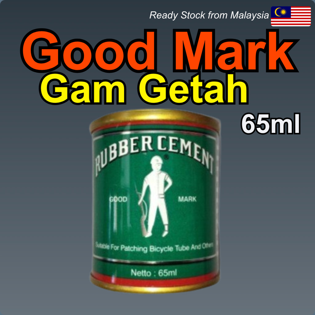 Gam Getah Kuat GOOD MARK 65ml | Rubber Cement Glue untuk Kulit Kertas ...