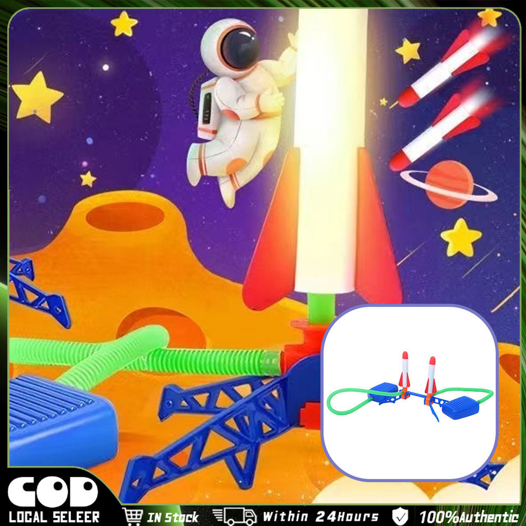 Air Rocket Toys Jump Stomp Pressed Rocket Launch Rocket Foot Pump ...