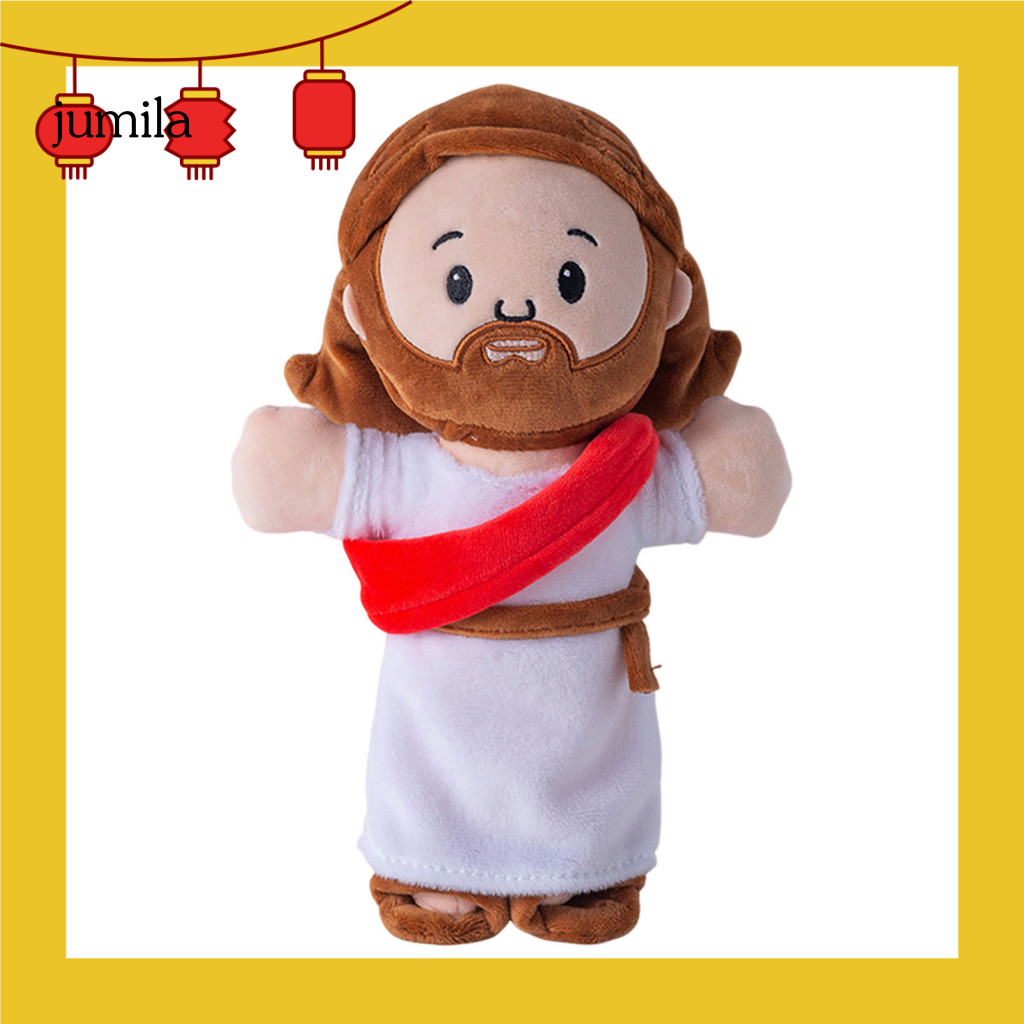 [JU] Handcrafted Jesus Doll Adorable Jesus Stuffed Animal Jesus Plush ...