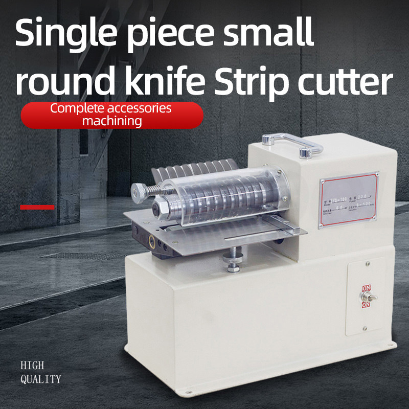 220V/110V Small Leather Slitting Machine Hydraulic Drill Slitting ...