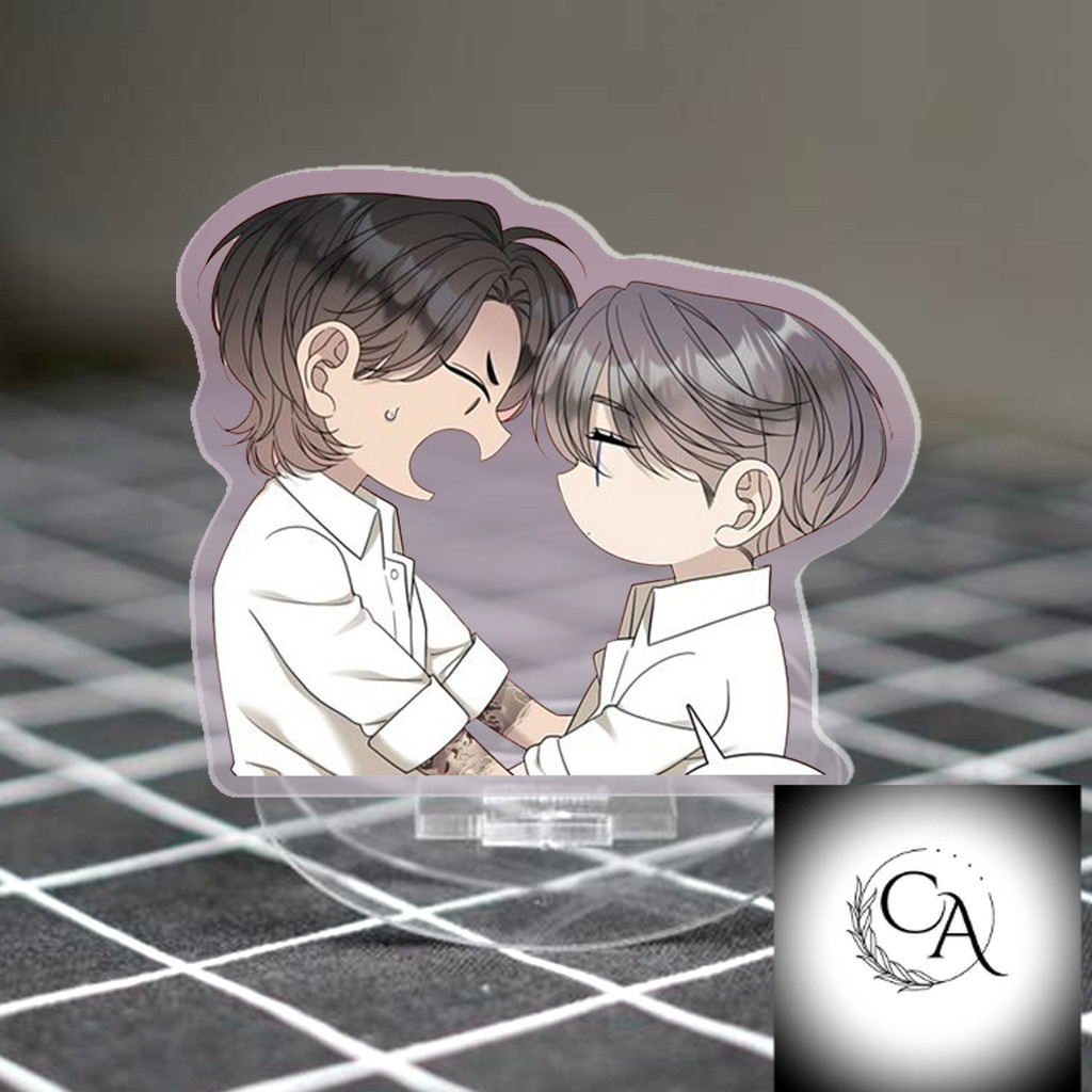 Standee, Keychain, Glass Painting Manhwa Gaechaban Pilgyeon x Nanmu BL ...