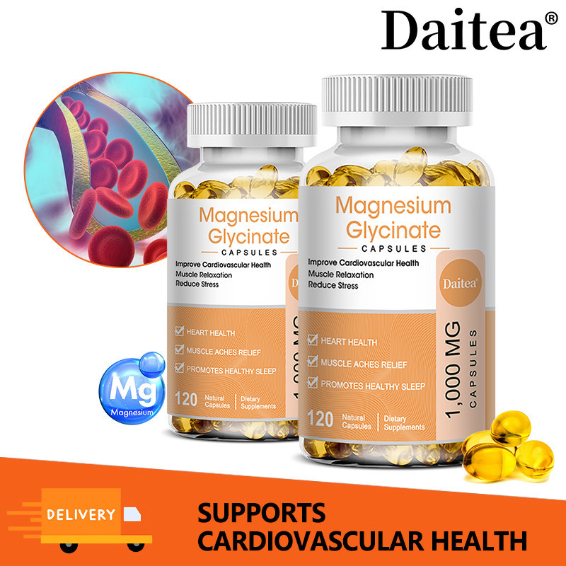 Daitea Magnesium Glycinate Supplements – Supplements for Supporting ...