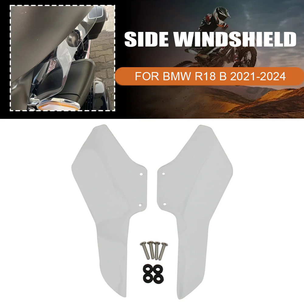 R18 Motorcycle Wind Deflector Leg Protector Side Fairing Windshield For ...