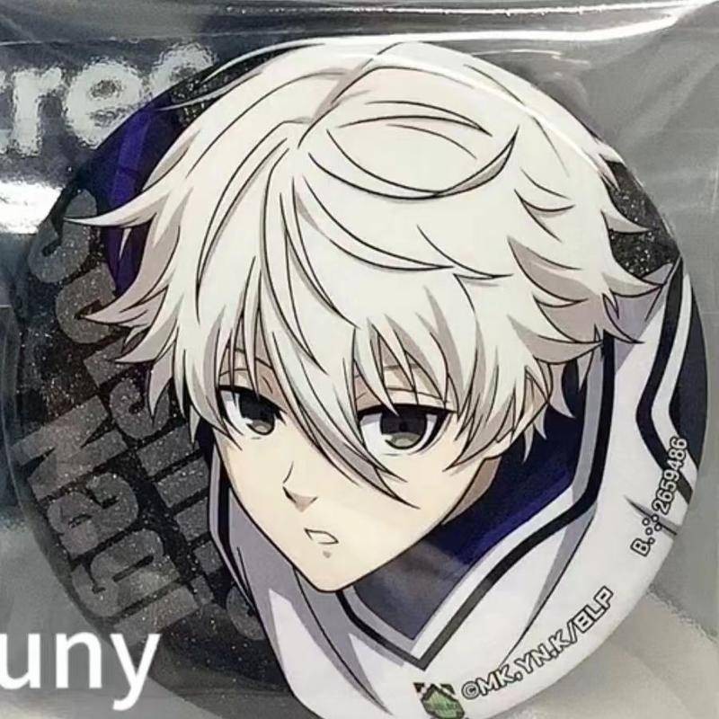 [Bota Shop] Seishiro Nagi Blue Lock Double Flash pin Nagi Badge Makoto ...