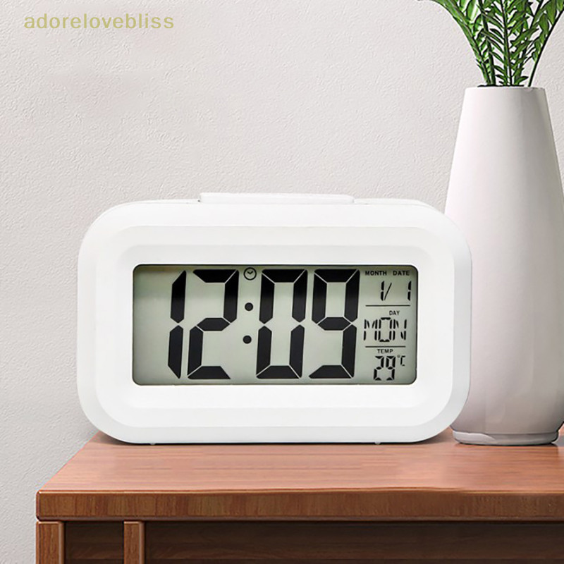 ADD LED Digital Night Glow Alarm Clock Electronic Alarm For Home Office ...