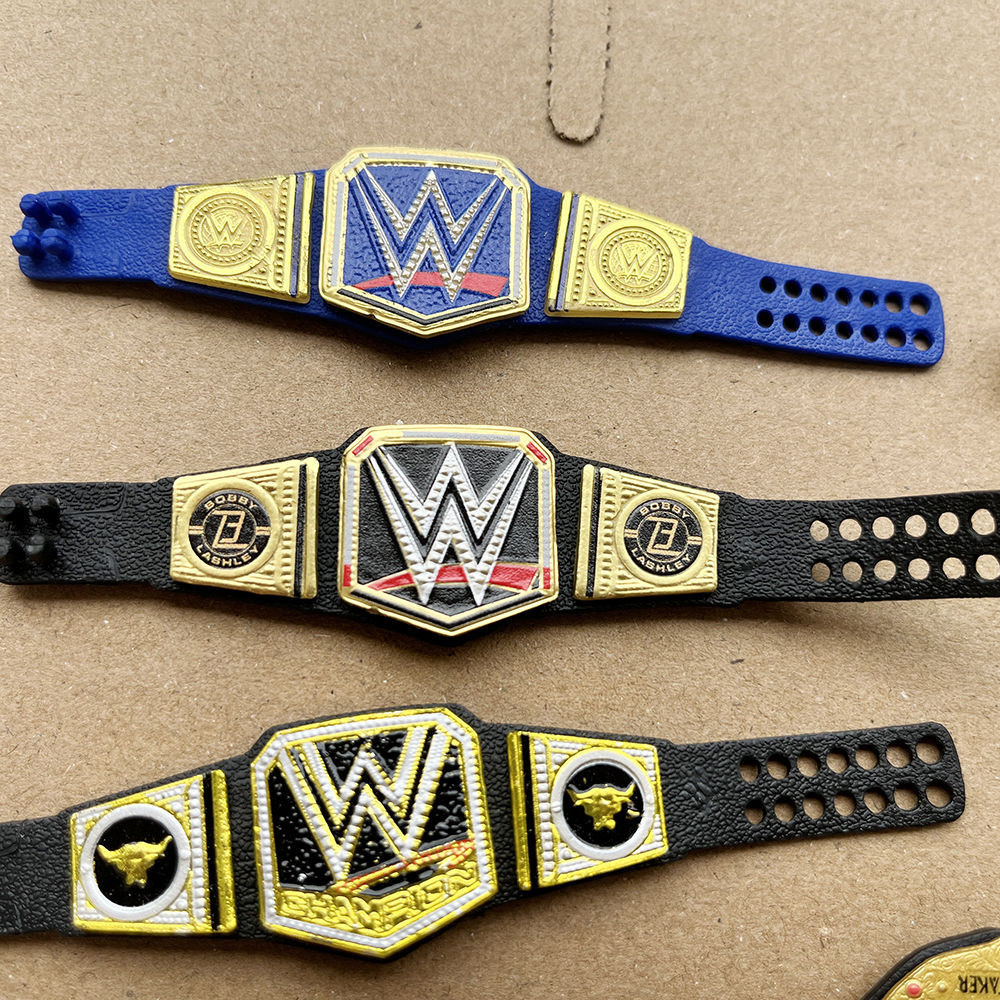 Ready Stock Matt Genuine Bulk Goods wwe 20cm 23cm Doll Gold Belt ...