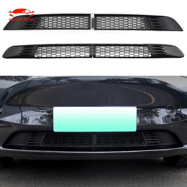 jianting Front Grill Mesh, Split Design Front Lower Bumper Air Inlet ...