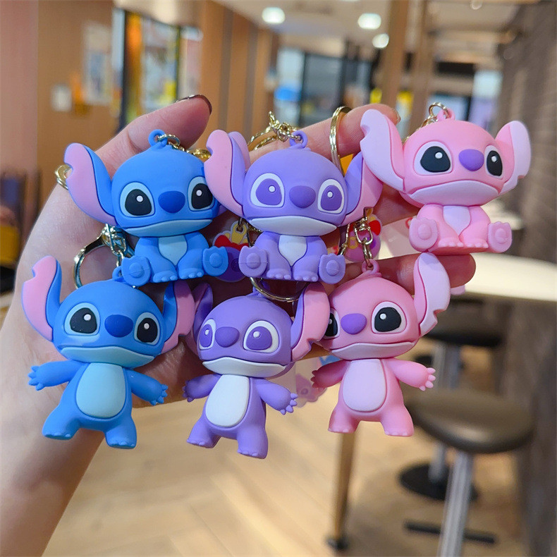 Cute Lilo&Stitch Toys Keychian Children Anime Stitch Pendant Doll ...