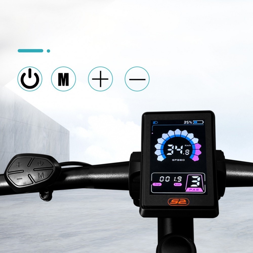 Waterproof Electric Bike Computer with Wide Voltage Range for BAFANG ...