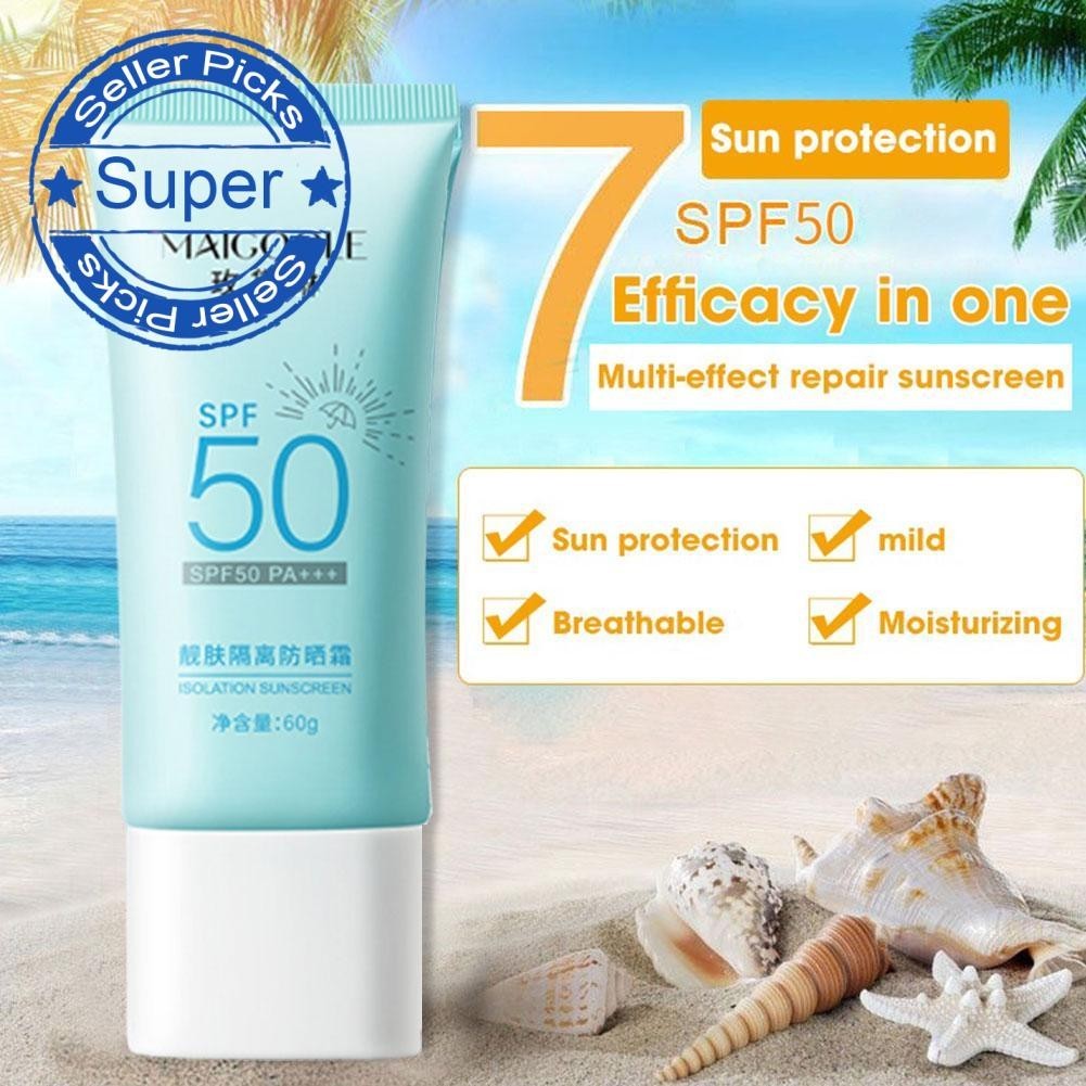 Maigoole Sunscreen Sunblock Whitening Cream 60g Waterproof Lasting ...