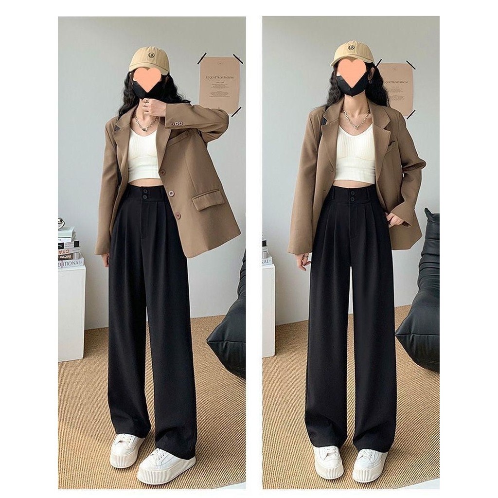 Pants 2 Chrysanthemum High Waistband 2 Leeches | Shopee Malaysia