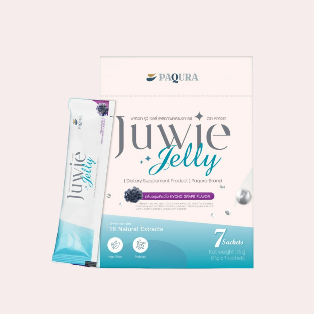 Product Juvy Jelly Probiotic Detox PAQURA Juwie 1 Box 7 Sachets ...