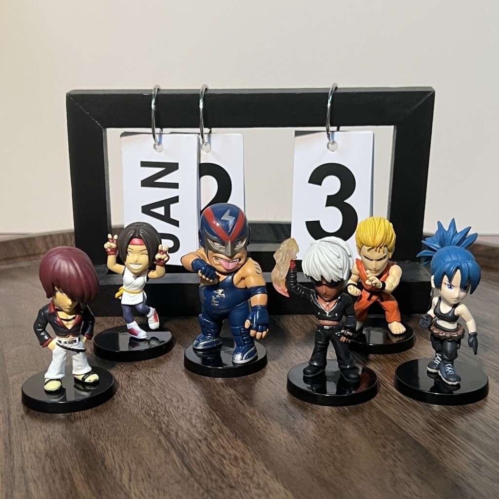 Iori Yagami K DASH Ken Leona Yuri Sakazaki Raiden Figure KOF KING OF ...