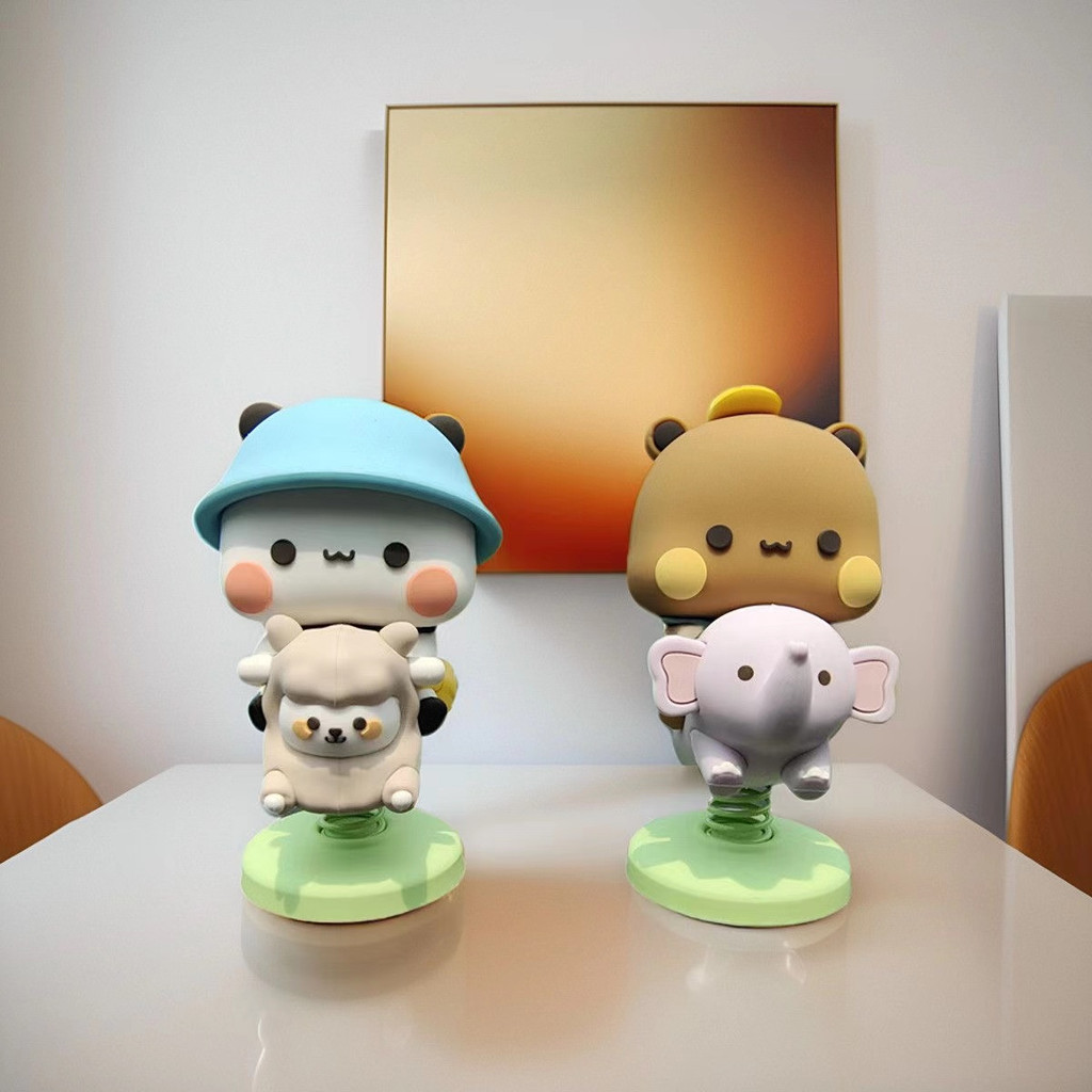 Q Version Bubu Yiers Figure Toys Panda Bubu Dudu Action Figure Kawaii ...