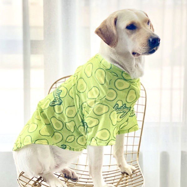 Big Dog Clothes Golden Retriever Labrador Pet Vest Costume Summer Thin ...