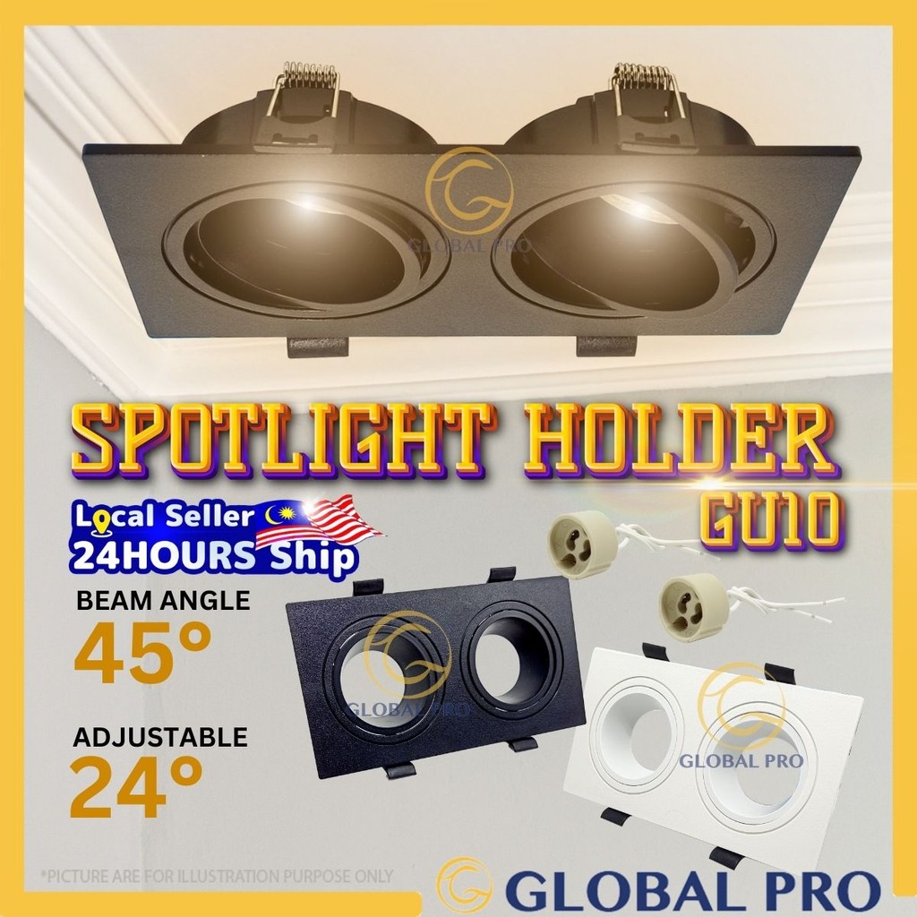 IMITOS Eyeball Casing/Fitting GU10 Spotlight Downlight LED Recessed ...