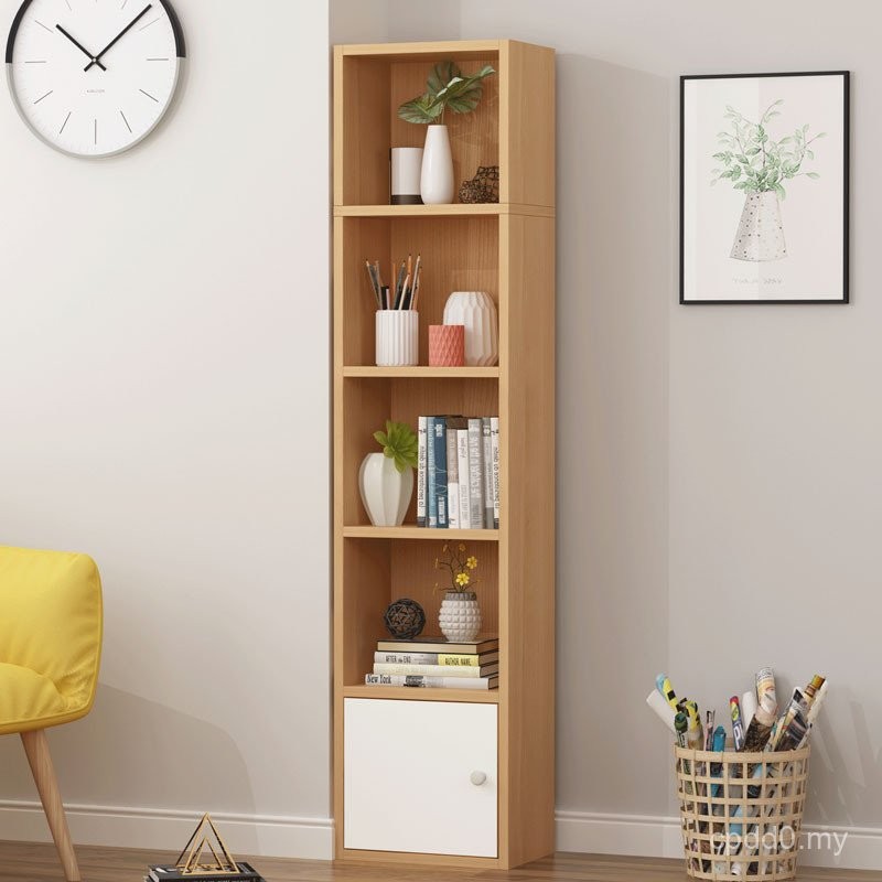 Rak buku sederhana rumah tangga kecil bilik tidur rak buku lantai celah ...