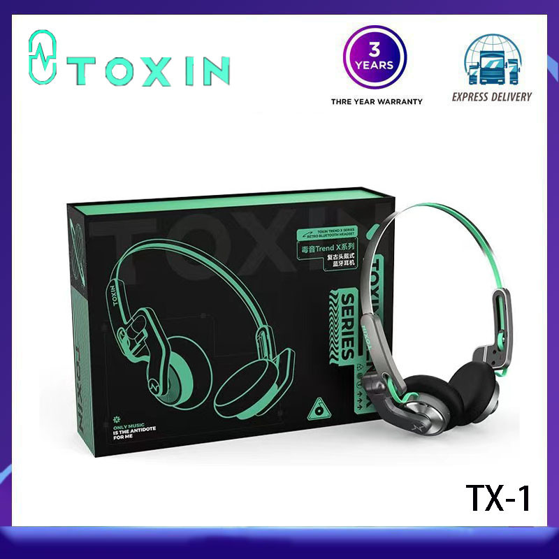 TONIX TX-1 Retro Bluetooth Headset Wireless noise cancellation male and ...