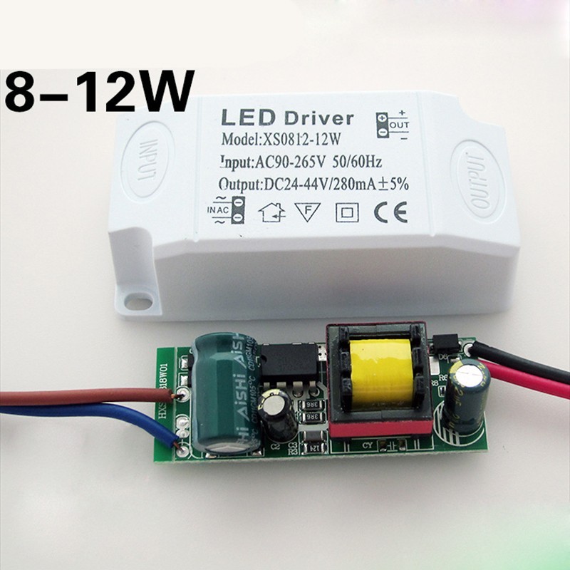 Activespace AC90~265V 3~24W LED Driver Power Supply Adapter Transformer ...
