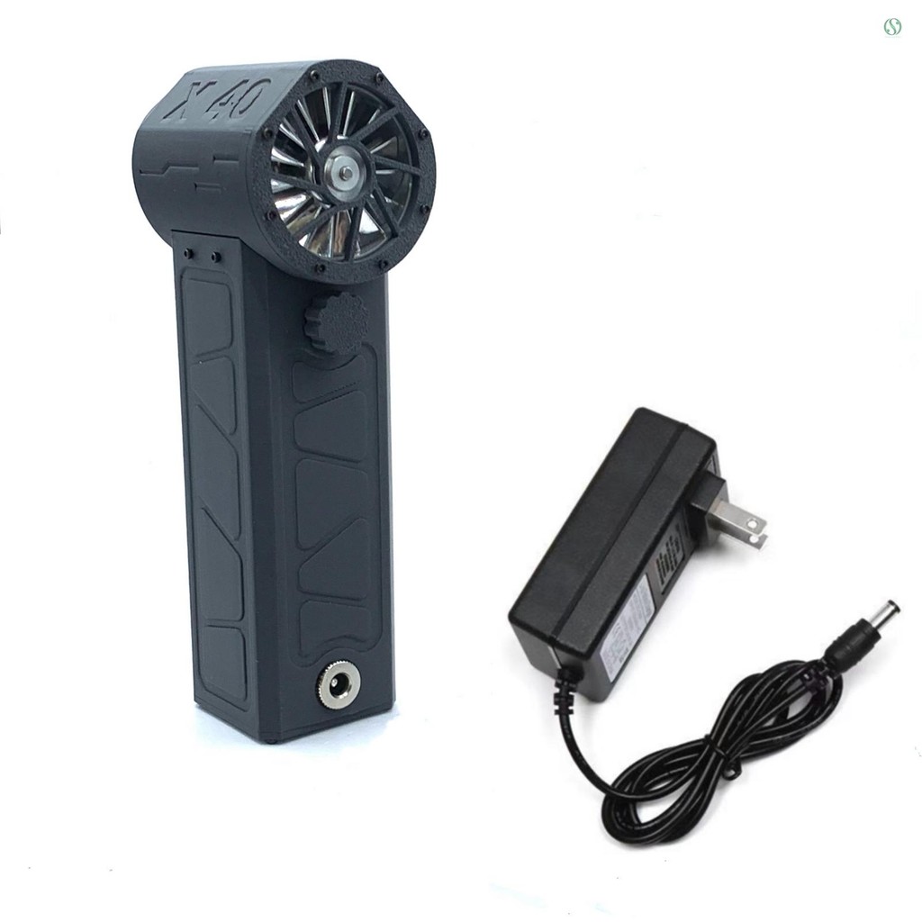 Handheld X40 Jet Fan 600g High Thrust Violent Fan 40mm Brushless Motor ...