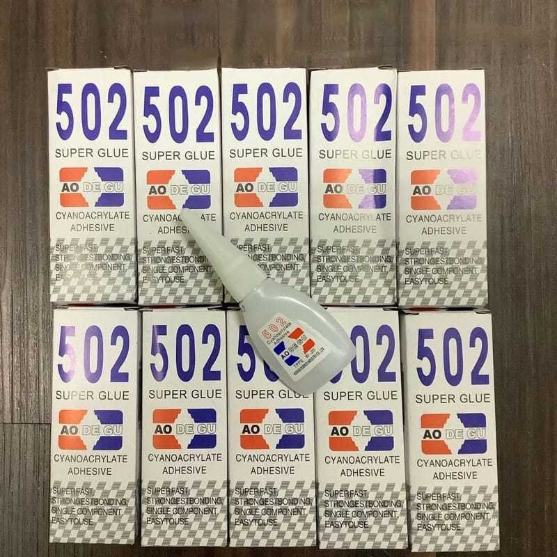 READY STOCK!!! 12G / 25G 502 Super Glue Cyanoacrylate Adhesive Pin ...