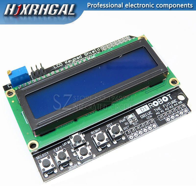 1pcs Lcd Keypad Shield Lcd1602 Lcd 1602 Module Display For Arduino 4398