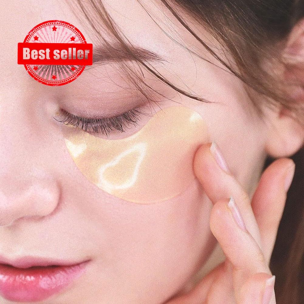 Box Eye Mask 24k Gold Repair Dark Circles Moisturizing Algae Skin ...