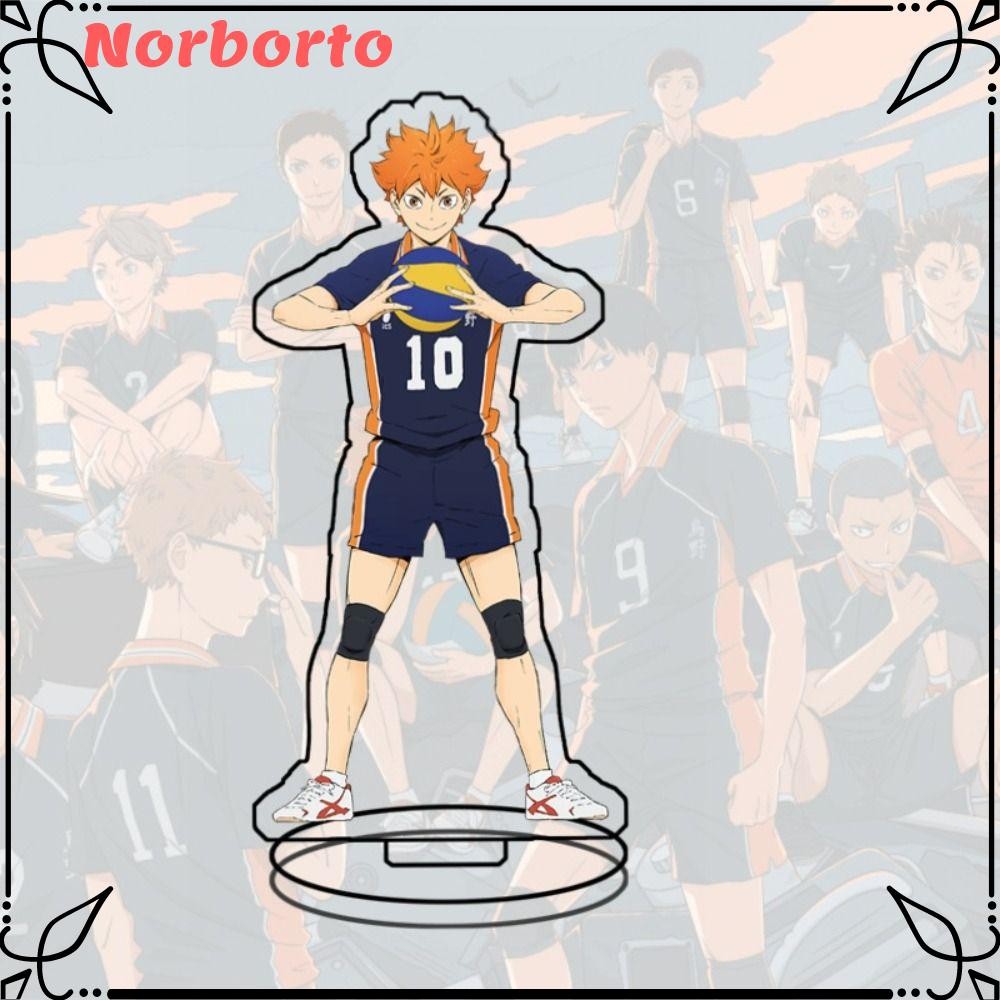 NORBORTO Haikyuu Standing Plates, Hinata Shoyo The Dumpster Battle ...